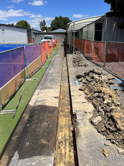 Papakura School Drainage - Consult & Construct